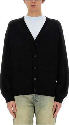 Kenzo Homme, Pulls, Noir, Taille: M Tiger Academy Cardigan