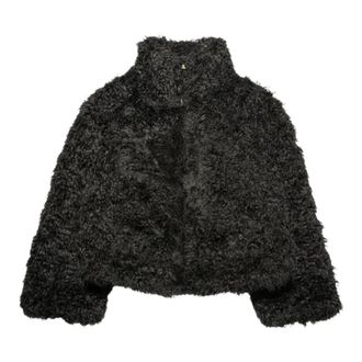 Semicouture Femme, Vestes, Noir, Taille: 34 FR Bomber Delicia