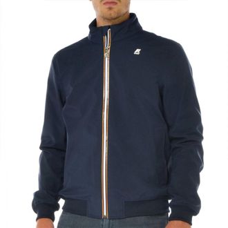 K-Way Homme, Vestes, Bleu, Taille: 3XL Bomber Slim Fit avec col haut