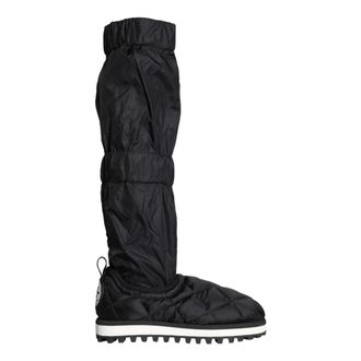 Dolce & Gabbana Gesteppte High Top Sneakers Schuhe - - Shoes - Herren - Schwarzk - 44 EU