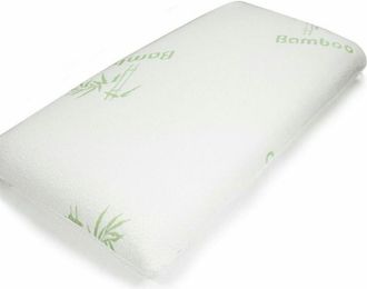 Generic Bambus Nackenstützkissen Kissen 40x80 Viskoelastischer Memoryschaum Gelschaum