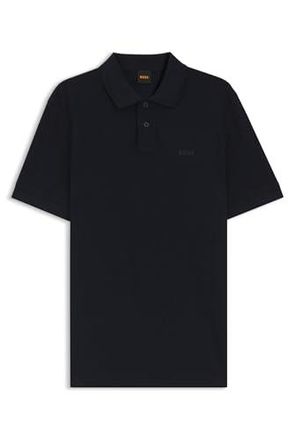 BOSS Hommes Prime Polo en piqu&eacute; de Coton avec Logo imprim&eacute;