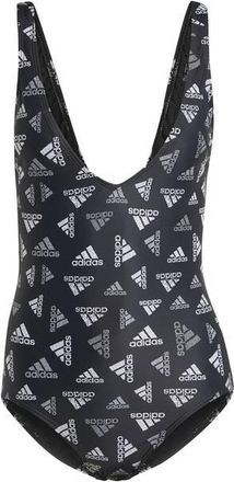 adidas Damen Badeanzug Allover Print Sportswear