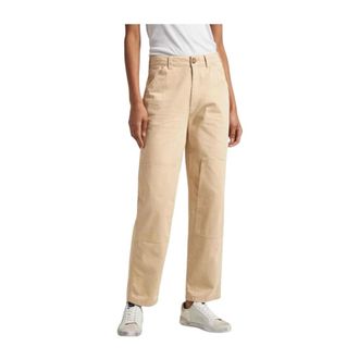 Pepe Jeans London Worker Style Hose mit Patch-Details - - Jeans - Damen - Beige - W26