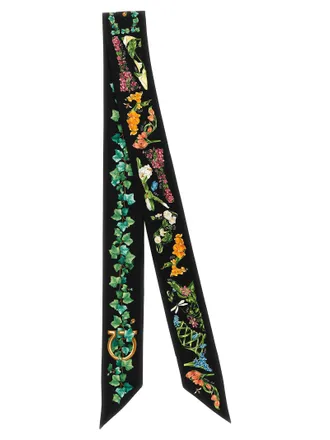 Ferragamo Eden Shoes Scarf - Black