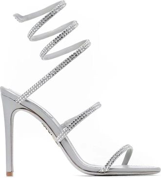 Rene Caovilla Femme, Chaussures, Gris, Taille: 39 EU Cleo Sandal