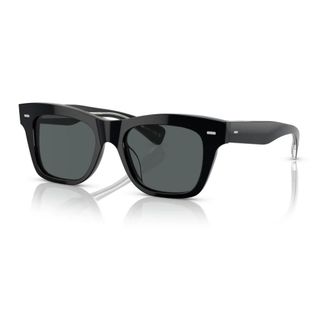 Oliver Peoples Femme, Accessoires, Noir, Taille: 55 MM Lunettes de soleil noires MS. Oliver OV 5542Su