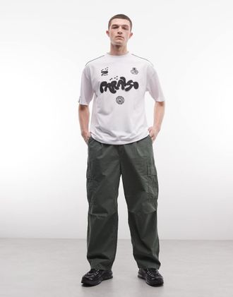 Carhartt Work in Progress Cole - Relaxed-Fit-Cargohose in Khaki-Gr&uuml;n