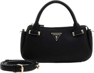 Guess sac &agrave; main sac &agrave; &eacute;paule bandouli&egrave;re Evie Mini Satchel Black noir