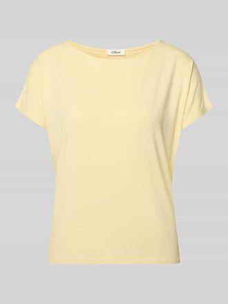 s.Oliver Red Label Relaxed Fit T-Shirt aus Viskose-Mix