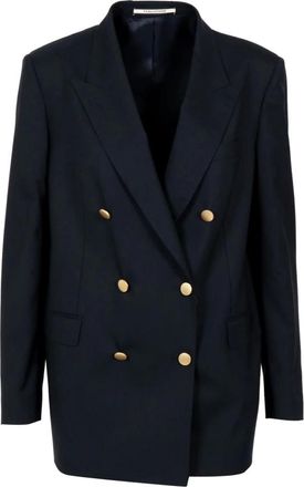 Tagliatore Femme, Vestes, Bleu, Taille: 44 FR Tagliatore Vestes Blue