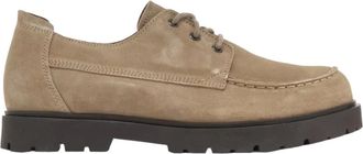 Birkenstock Homme, Chaussures, Beige, Taille: 40 EU Highwood Moc Lace Low Gray Taupe