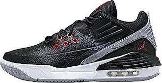 Nike Nike Air Jordan Max Aura 5 Hommes Basketball Trainers DZ4353 Sneakers Chaussures (UK 10.5 US 11.5 EU 45.5, Black University Red White 061)