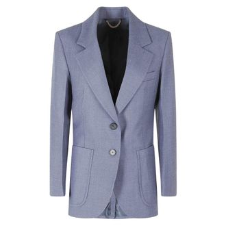 Victoria Beckham Femme, Vestes, Bleu, Taille: 38 FR Katherine Jacket
