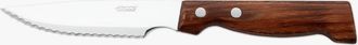 Arcos Steakmesser - Edelstahlklinge 120 mm - Holzgriff - Ideal f&uuml;r Fleisch - Tischmesser Serie