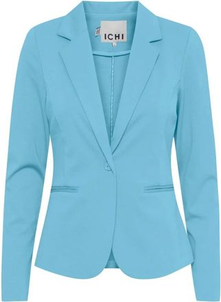Ichi Ichi, Femme, Vestes, Bleu, Taille: 36 FR Blazer Ihkate