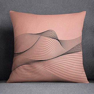 Bonamaison Le Jardin du Lin Kissenh&uuml;llen, Cotton, Mehrfarbig, 45x45