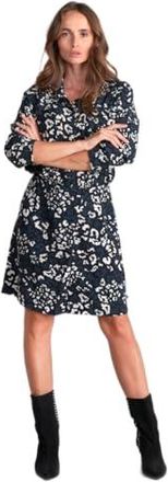 Le Temps Des Cerises Robe Evann à Motif léopard