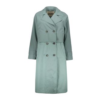 Herno Femme, Manteaux, Vert, Taille: 36 FR Manteau Trench Vert à Superpositions Vêtements dextérieur