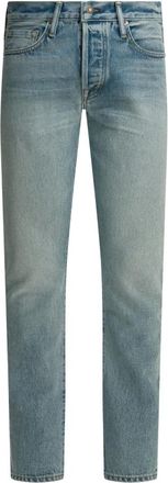 Tom Ford Homme, Jeans, Bleu, Taille: W31 Denim Coupe Droite