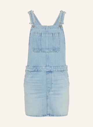 7 For All Mankind Dungaress Skirt blau