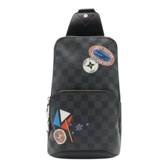 Louis Vuitton Pre-owned Avenue Damier Graphite Umh&auml;ngetasche - - Pre-owned - Herren - Grau - ONE SIZE