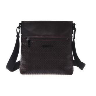 Baldinini Gewebte Crossbody-Tasche mit Print - - Bags - Herren - Braun - ONE SIZE