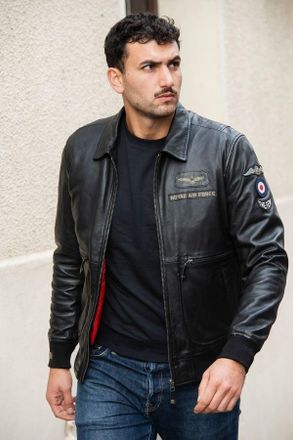 Classic Legend Motors Blouson Trenchard noir
