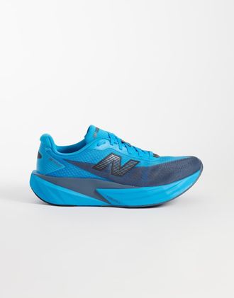 New Balance Fuelcell Rebel v5 baskets de running homme bleues