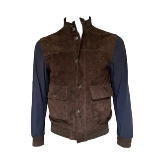 The Jack Leathers Homme, Vestes, Multicolore, Taille: 2XL Tribeca Mix.309 Veste en daim
