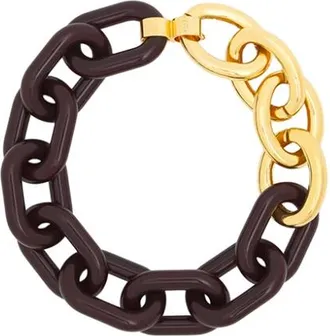 Marni Femme, Accessoires, Multicolore, Taille: ONE Size Collier Cha&icirc;ne en R&eacute;sine