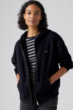 Levi's Everyday Full Zip Hoodie - Femme - Noir / Anthracite Night - XL