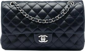 Chanel Sac bandouli&egrave;re matelass&eacute; vintage doccasion - Femme - Pre-owned - Noir - Taille: ONE Size