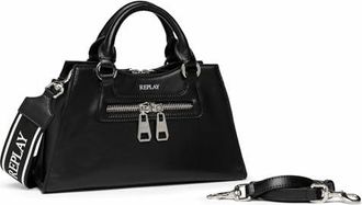 Replay Sac à Main avec Bandoulière pour Femme, Noir (Black 098), Taille Unique