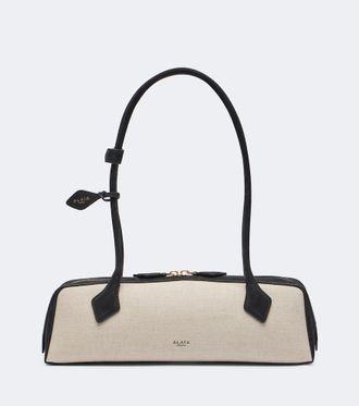 Alaia Ala&iuml;a Sac Le Teckel Medium en toile