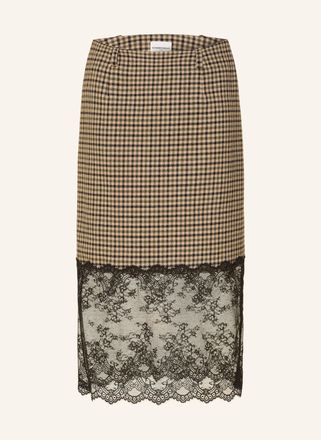 Claudie Pierlot Claudie Pierlot Rock Mit Spitze beige