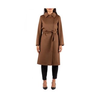 Max Mara Femme, Manteaux, Brun, Taille: 42 FR Bcollag Coat