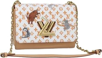 Louis Vuitton Sac bandouli&egrave;re vintage en toile Pre-owned - Femme - Pre-owned - Blanc - Taille: ONE Size