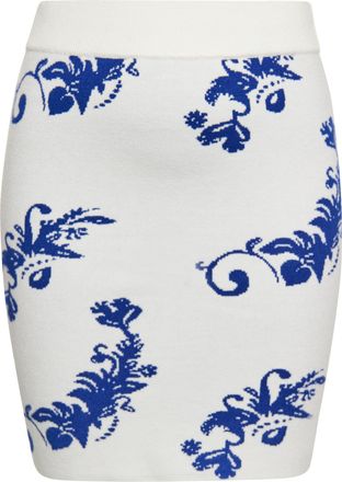 Izia Felsen Damen Wollweiss Blau