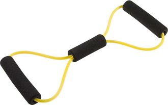 Sport-Tec Fitness Toner Expander Fitness Tube Gymnastikband Body Toner, Leicht, Gelb