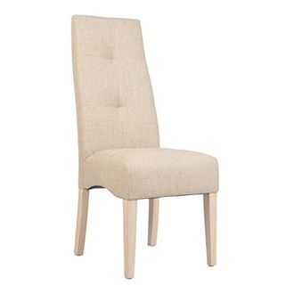 Demeyere Stuhl Elite, Grau/Natur, beige, 470x650x1 090MM