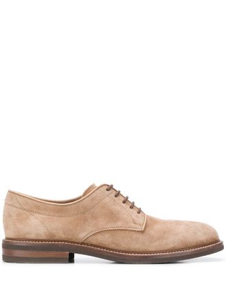 Brunello Cucinelli Klassische Derby-Schuhe - Nude