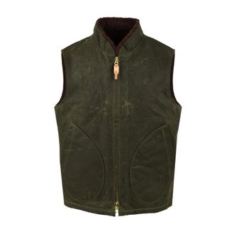 Manifattura Ceccarelli Mountain Vest - - Jackets - Herren - Gr&uuml;n - XS