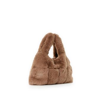 Au Printemps Paris Au printemps paris - pelzhandtasche - beige