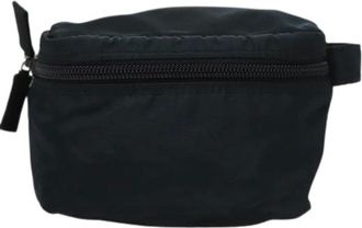 Prada Pre-owned Zip Around Toiletry Bag - Femme - Pre-owned - Bleu - Taille: ONE Size