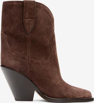 Isabel Marant Boots Leyane - Femme - Chocolat - Taille36 - Isabel Marant