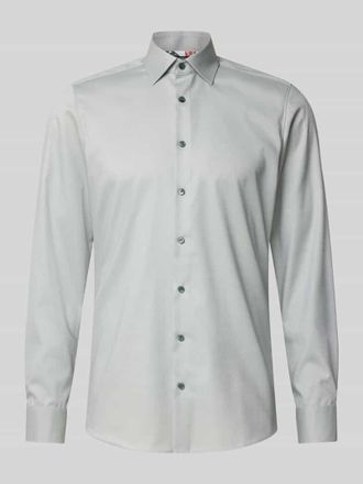 Olymp Level 5 Slim Fit Business-Hemd mit Kentkragen
