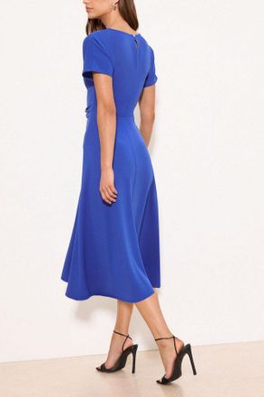 Lipsy Midikleid Lipsy Midikleid mit seitlichem Knoten, Regular (1-tlg)