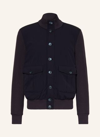 Herno Herno Blouson Im Materialmix blau