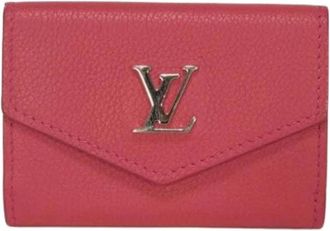 Louis Vuitton Portefeuille Tri-fold Pre-owned - Femme - Pre-owned - Rose - Taille: ONE Size